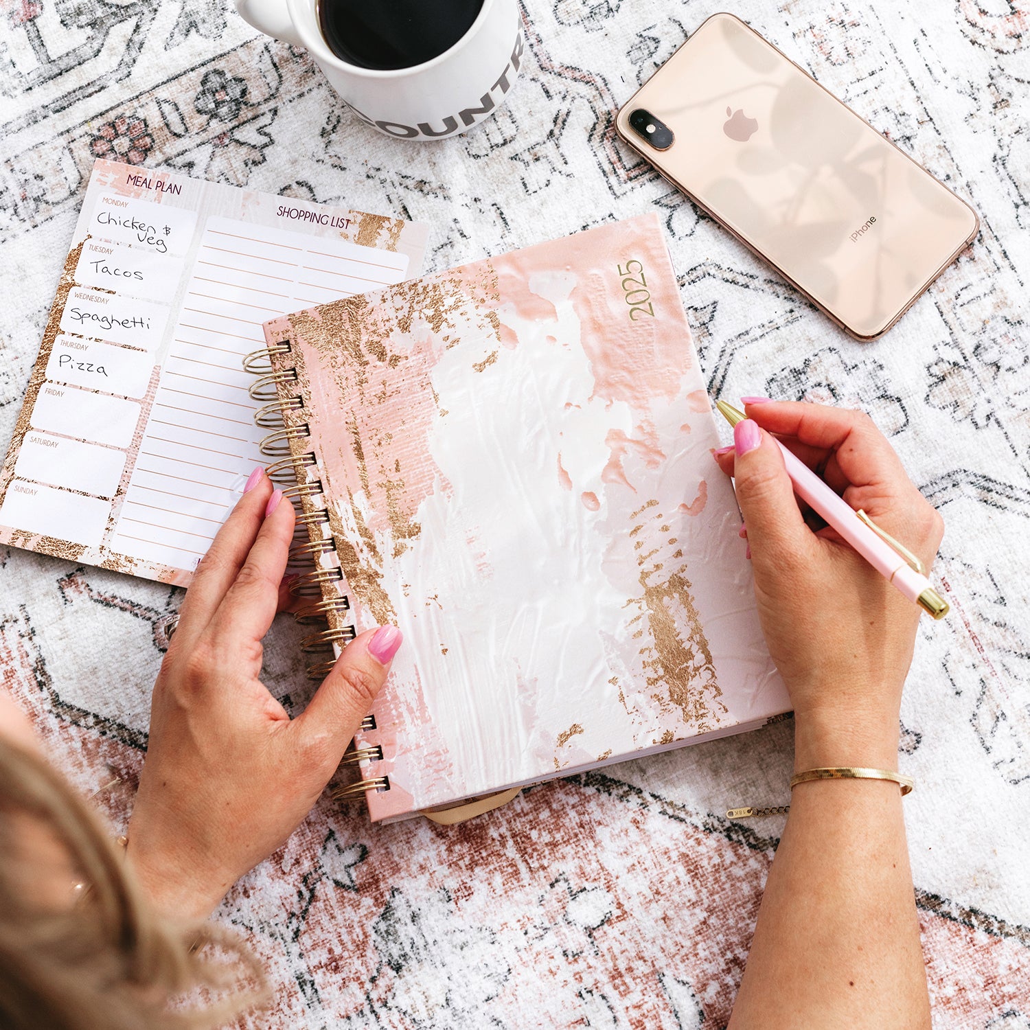 2025 Mum Planner, Diary, Organiser - Boho Paradise – Hope Lane Designs