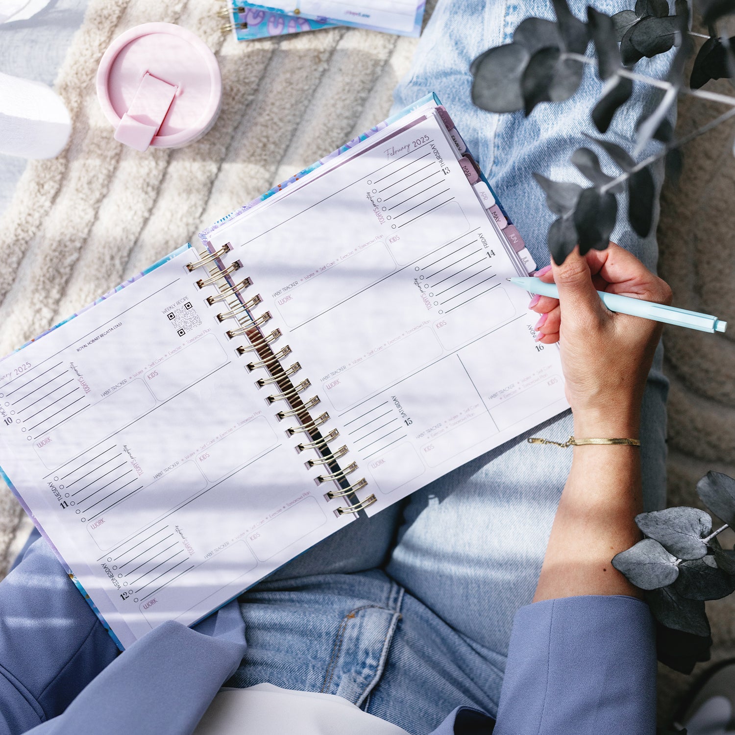 2025 Mum Planner, Diary, Organiser - Boho Paradise – Hope Lane Designs