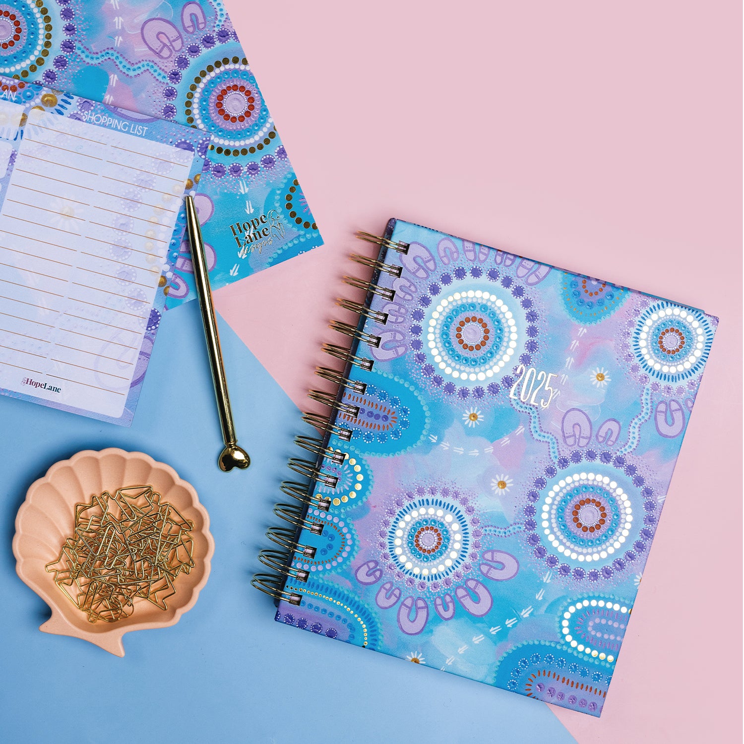 2025 Mum Planner, Diary, Organiser Notebook Bundle- Your Journey Indig ...