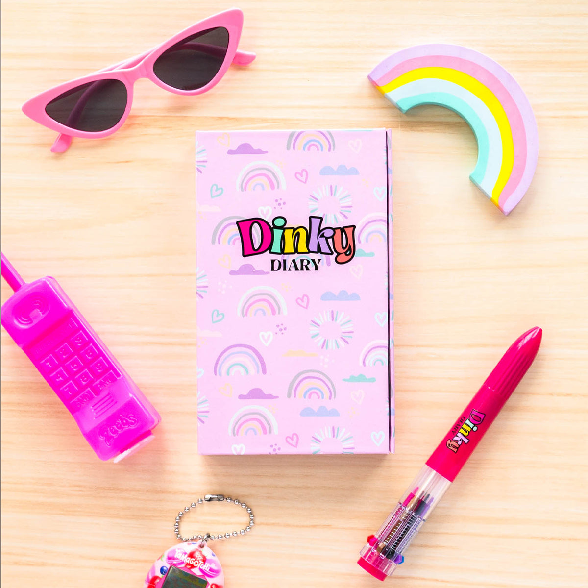 Sunshine & Rainbows Dinky Diary – Hope Lane Designs