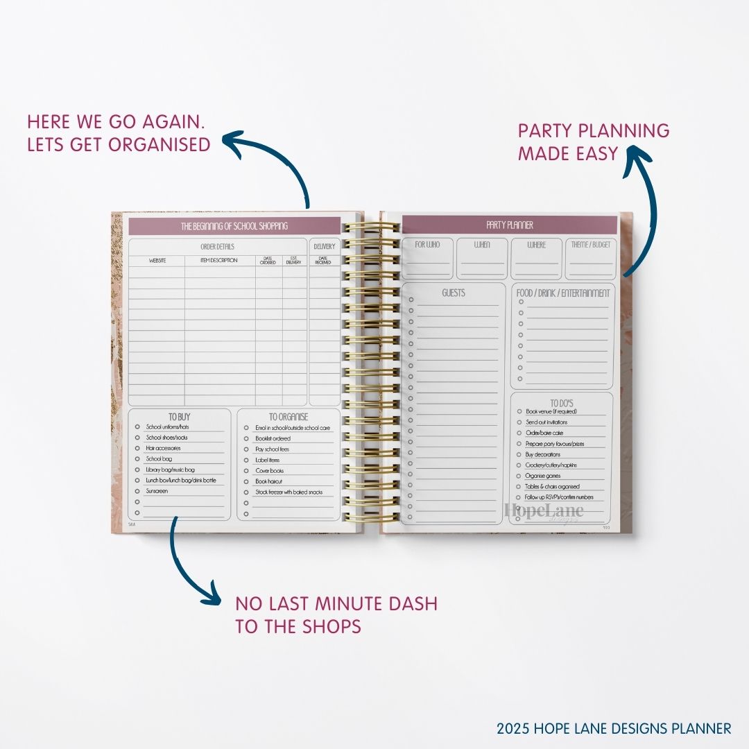 2025 Mum Planner, Diary, Organiser - Your Journey Indigenous Art – Hope ...